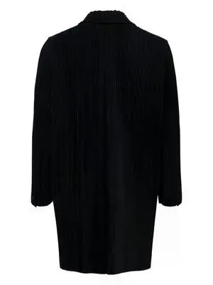 Issey Miyake Plissé-effect Coat