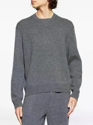LISA YANG Edmond Ribbed Crew Neck Long Sleeve Pullover