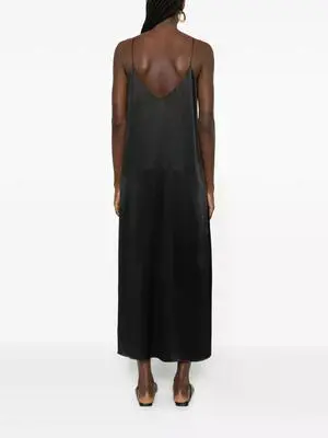 LISA YANG V-neck Slip Midi Dress