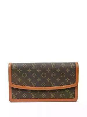 LOUIS VUITTON Pochette Dame Clutch Bag - Brown