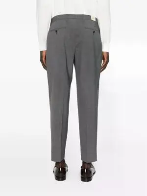 BRIGLIA 1949 Portobellos Pleated Trousers - Grey
