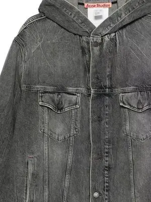 Acne Studios Hooded Denim Jacket