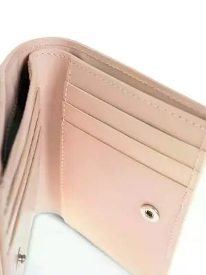 Off-White Jitney Quote Zip Wallet - Pink