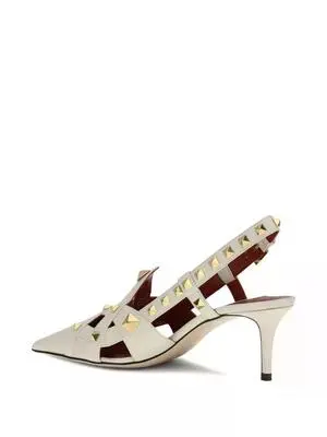 Valentino Garavani Studded Pointed Heeled Pumps