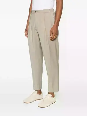 BRIGLIA 1949 Tailored Pleated Trousers - Neutrals