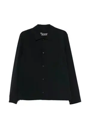 Herno Buttoned Overshirt - Blue