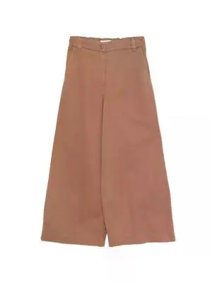 Max Mara Leather Culottes