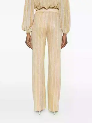 Missoni Sequin-embellished Trousers - Neutrals