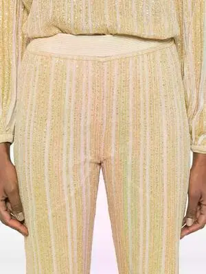 Missoni Sequin-embellished Trousers - Neutrals
