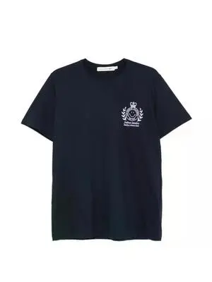 Joshua Sanders X Smiley Leisure Club Graphic T-shirt - Blue