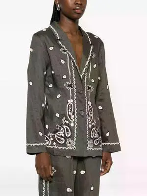 P.a.r.o.s.h Paisley-embroidered Shirt