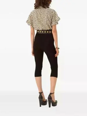 Chloé Polka Dot Ruffled Blouse