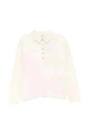 Khaite Faithful Polo Top