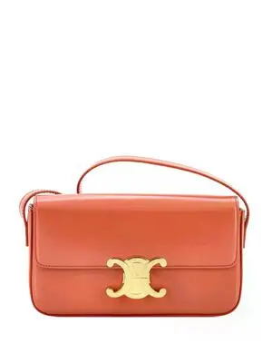 Celine Triomphe East-west Shoulder Bag - Brown