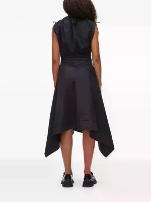 3.1 Phillip Lim Tie-waist Asymmetric Dress - Blue