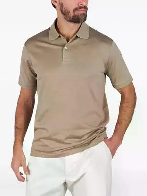 Paul & Shark Buttoned Polo Shirt - Neutrals