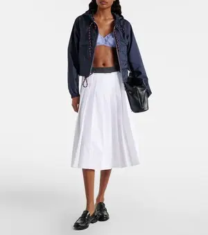 Prada Silk Bra - Blue