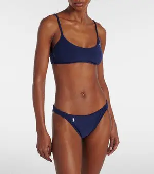 Polo Ralph Lauren Embroidered Bikini Bottoms