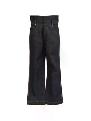 Fendi High-rise Straight-leg Jeans