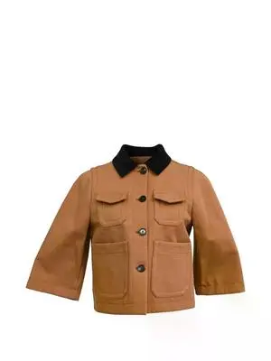 Loewe Corduroy Collar Shirt Jacket
