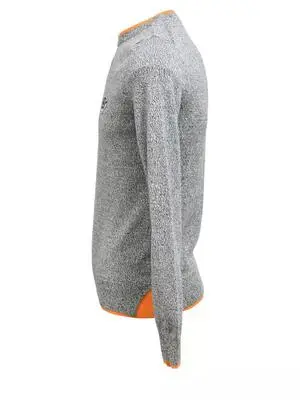Kenzo Crew Neck Logo Patch Sweater