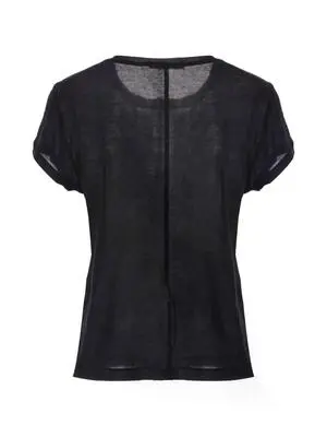 Co Name' Rolled Sleeve T-shirt