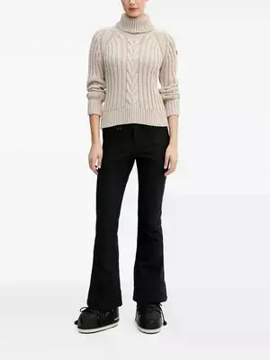NEWLAND Roll-neck Cable Knit Sweater
