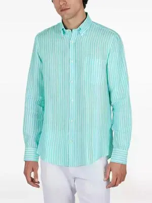 Paul & Shark Striped Shirt - Blue