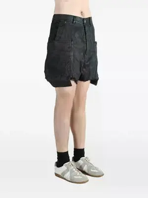 Rick Owens Frayed-hem Cargo Shorts