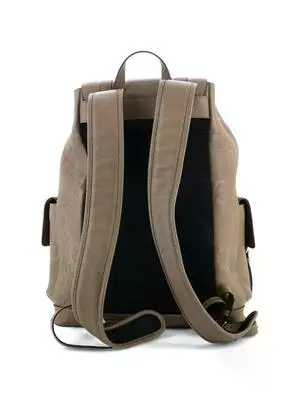 Gucci Jumbo Gg Embossed Leather Backpack