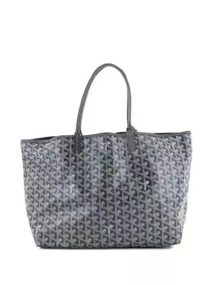 Goyard Saint Louis Pm Tote Bag In Coated Canvas - Grey