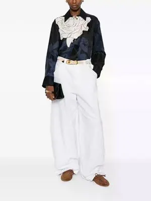 Victoria Beckham Floral Print Shirt