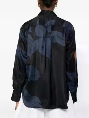 Victoria Beckham Floral Print Shirt