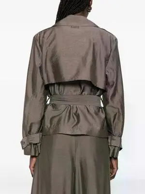 Peserico Belted Double-breasted Jacket