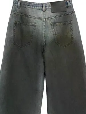 FENG CHEN WANG Faded Effect Denim Jeans