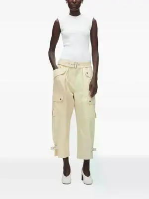 3.1 Phillip Lim Belted Cargo Trousers With Buckled Cuffs - Neutrals