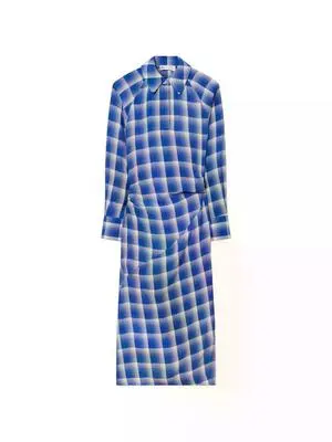 Tory Burch Plaid Shirtdress