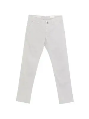 Jacob Cohen Logo-patch Trousers - Grey