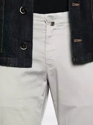 Jacob Cohen Logo-patch Trousers - Grey