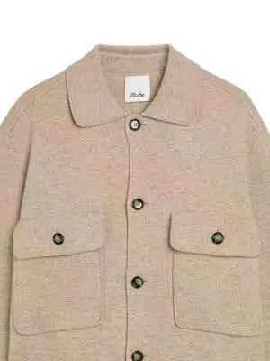 ALLUDE Cashmere-blend Jacket - Neutrals