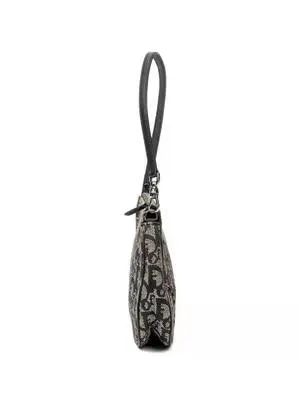 Dior Patterned Shoulder Bag - Black