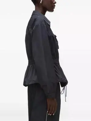 3.1 Phillip Lim Zip-up Drawstring Jacket - Blue