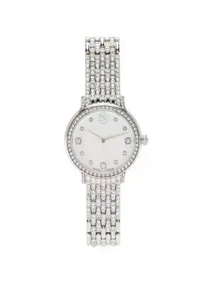 SWAROVSKI Embellished Crystal Watch - Silver