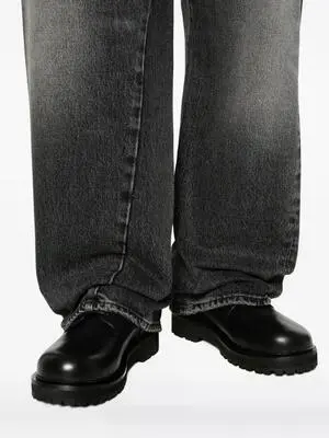 SUNFLOWER Wide Twist Faded Denim Jeans