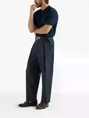 Brunello Cucinelli Pleated Panama Trousers