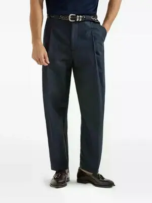 Brunello Cucinelli Pleated Panama Trousers