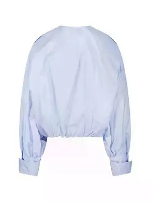 THELATEST Balloon Sleeve Shirt - Blue