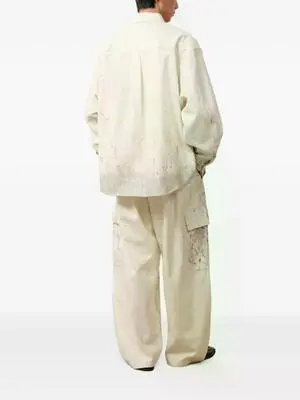 CROQUIS Paint-printed Shirt