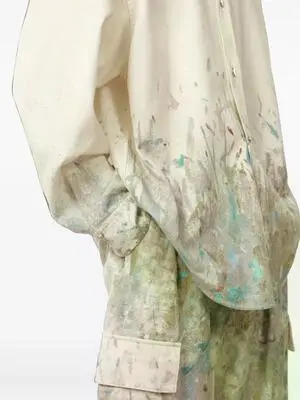 CROQUIS Paint-printed Shirt