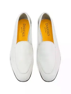 DOUCAL'S Leather Loafers - White